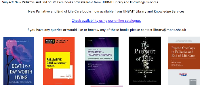 Branching out… Expanding Outreach for NHS Community Teams – Health Libraries Group